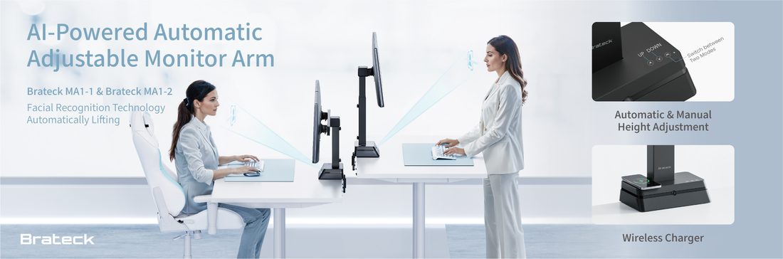 TV, Monitor Mounts and Stands, Sit-Stand Desks, Gaming Setup | Brateck ...