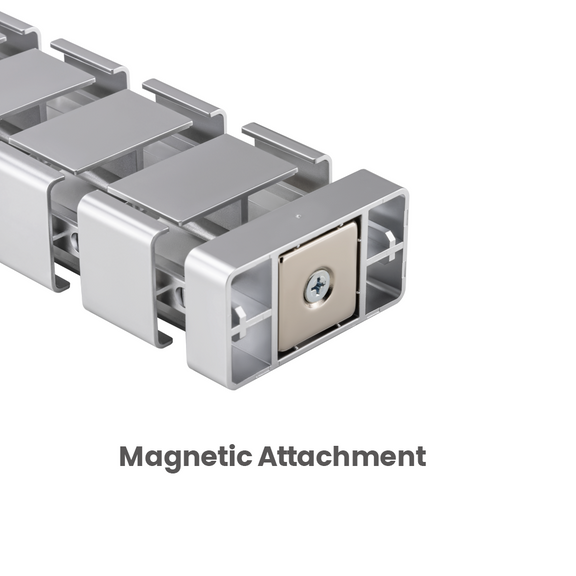 Magnetic Quad Entry Vertebrae Cable Management Spine | Brateck – Brateck HK